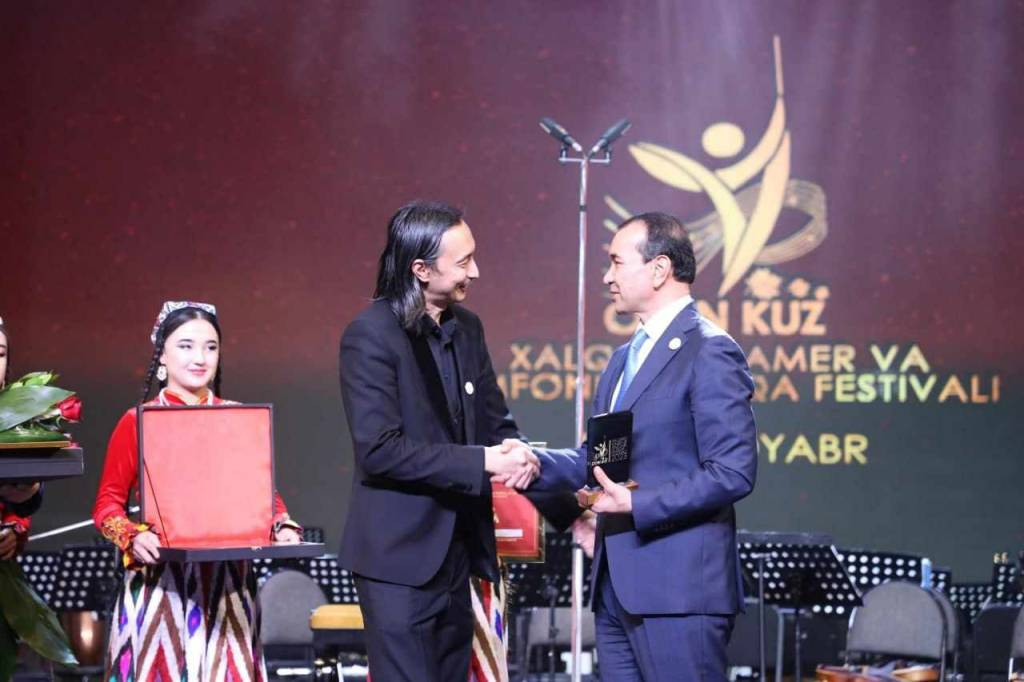 Awards Ceremony for “Golden Fall” Held at Turkiston Palace of Arts ...