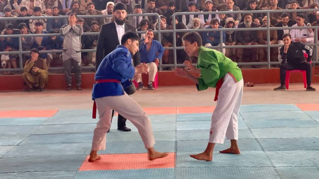 Athletes from Afghanistan participated in the Uzbekistan Kurash ...