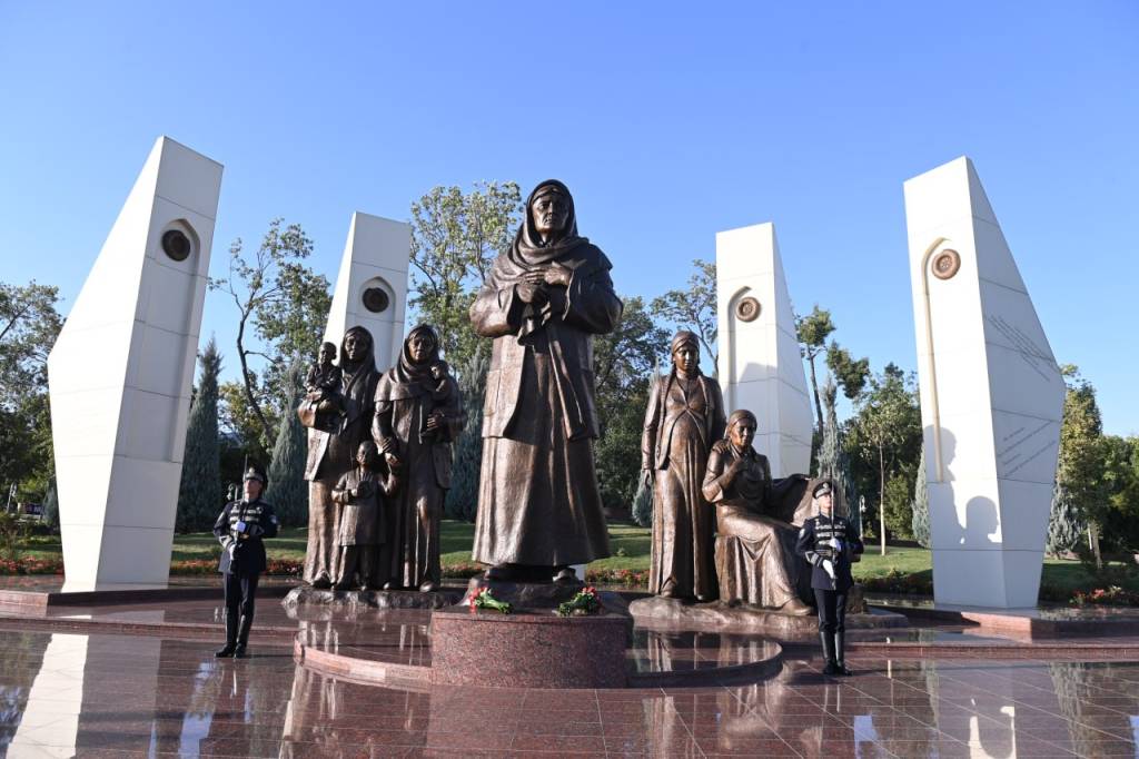 The Victory Park Memorial Complex in Tashkent was visited by the Prime ...